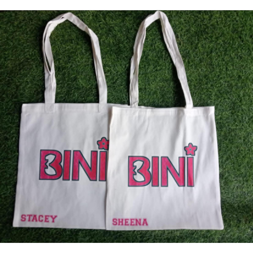 NEW BINI DESIGN WHITE TOTEBAG DTF PRINT - Good Quality - | Shopee ...