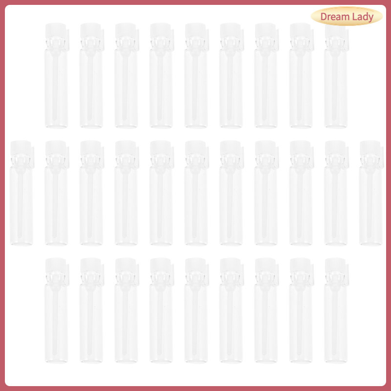 50 Pcs Sample Mini Tester Perfume Clear Bottles Women Small Tube Spray ...