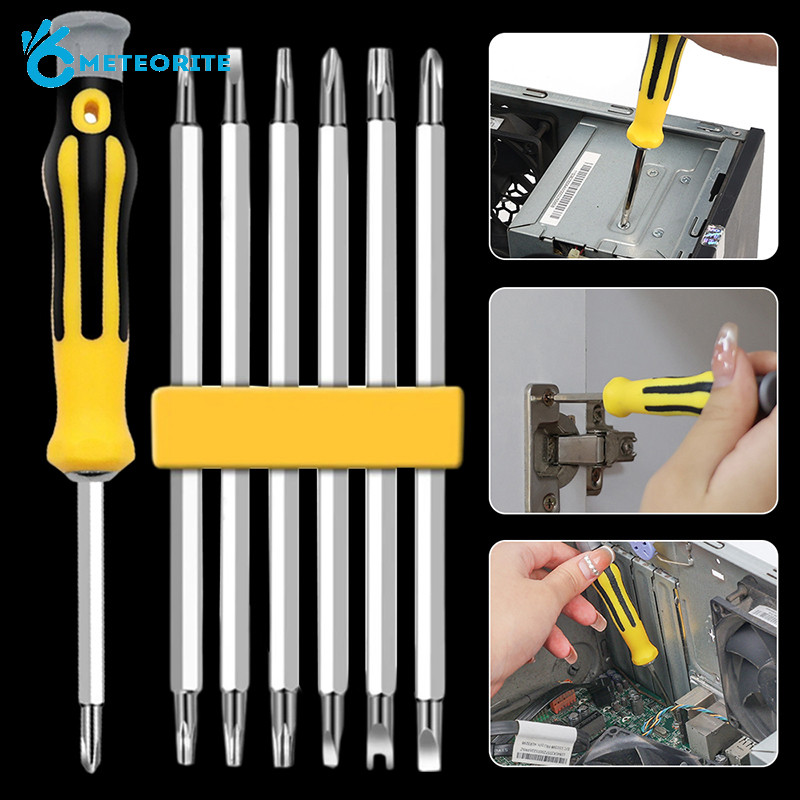 2 Sets Portable Multipurpose Steel 12 Heads Cross Flat Shaped ...