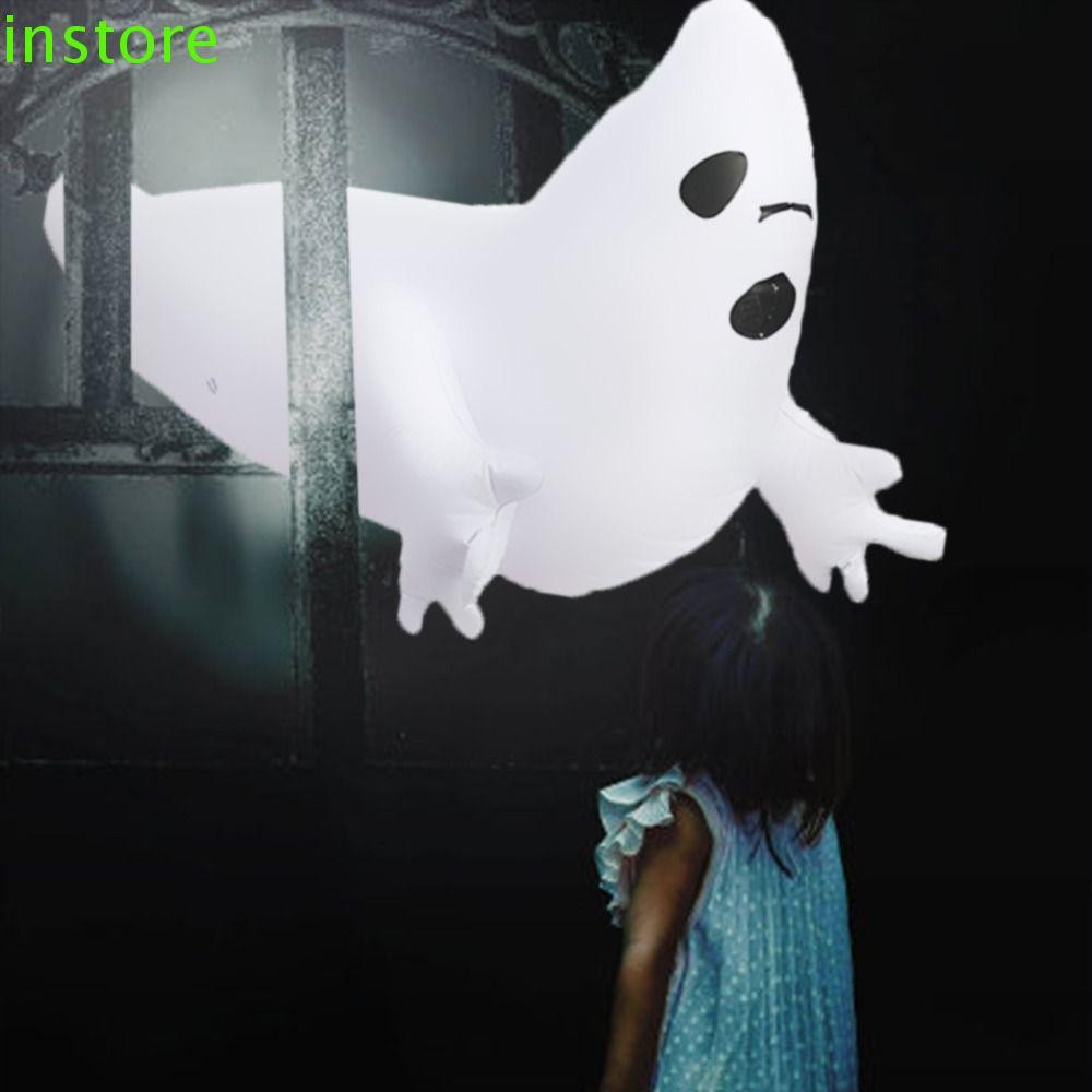 INSTORE Oversize Inflatable Ghost, Fun Flying Halloween Inflatable ...