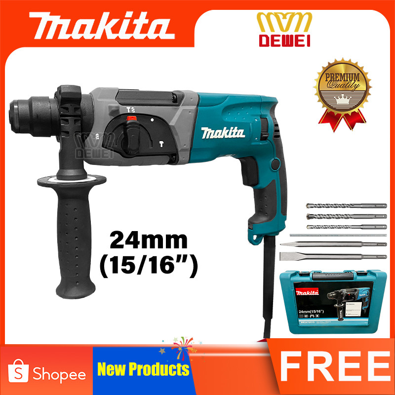 Makita Electric Rotary Hammer chipping gun Demolition Hammer 24mm ...