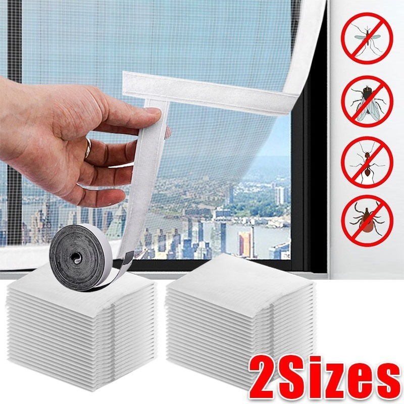 Invisible Anti-mosquito Window Screen Mesh Net / Removable Self ...