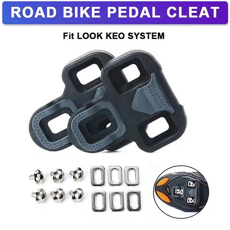 LOOK KEO Road Bike Cleats Attachment 4.5 Degrees Durable Cycling Pedal ...