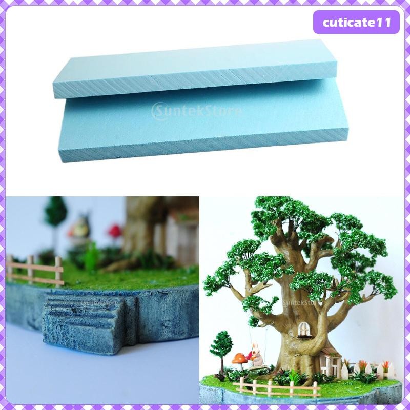 [Cuticate1] Diorama Miniature Foam Slab Plate DIY Model Base Building ...