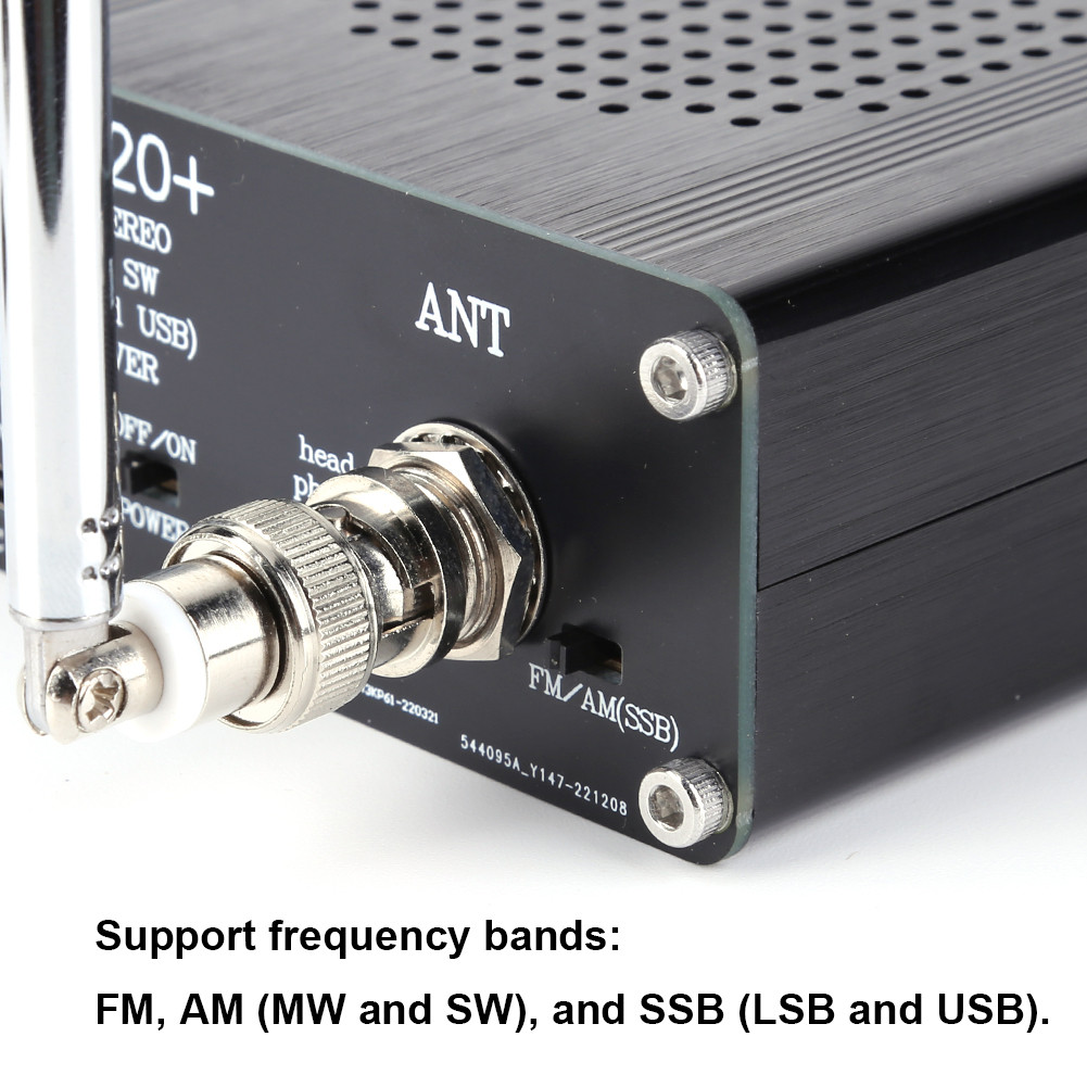 ATS-20+Si4732 All Band Radio Receiver Built-in Battery FM AM MW&SW SSB ...