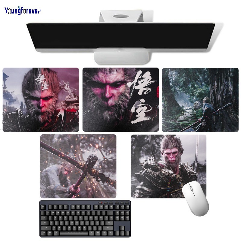 Black Myth Wukong Game Rubber Non-slip Mouse Mats Office Supplies 30 ...