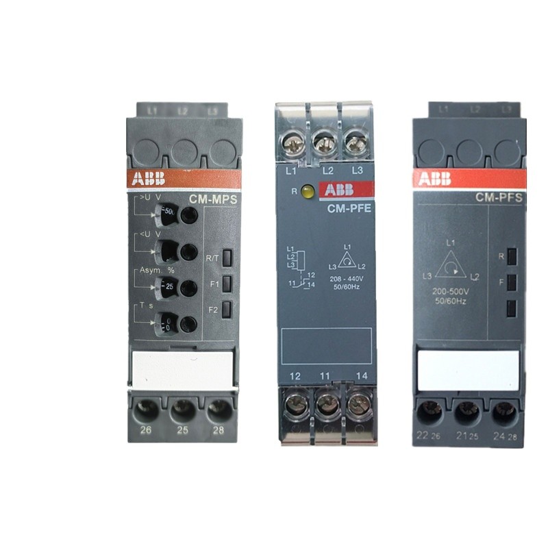 ABB phase sequence relay CM-PBE PVE PFE three-phase monitoring CM-PFS.S ...
