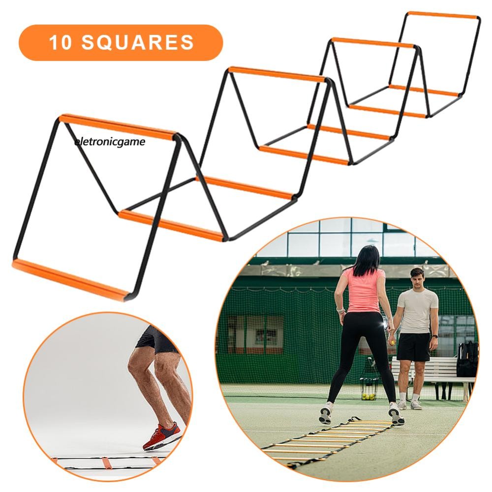 OZ Agility Ladder Agility Training Equipment for Kids and Adults (10 ...