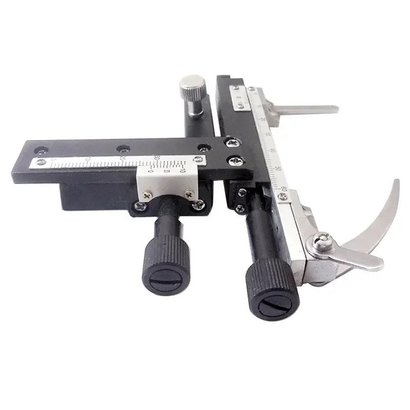 Attachable Mechanical Stage Microscope Moveable Stage with Scale ...