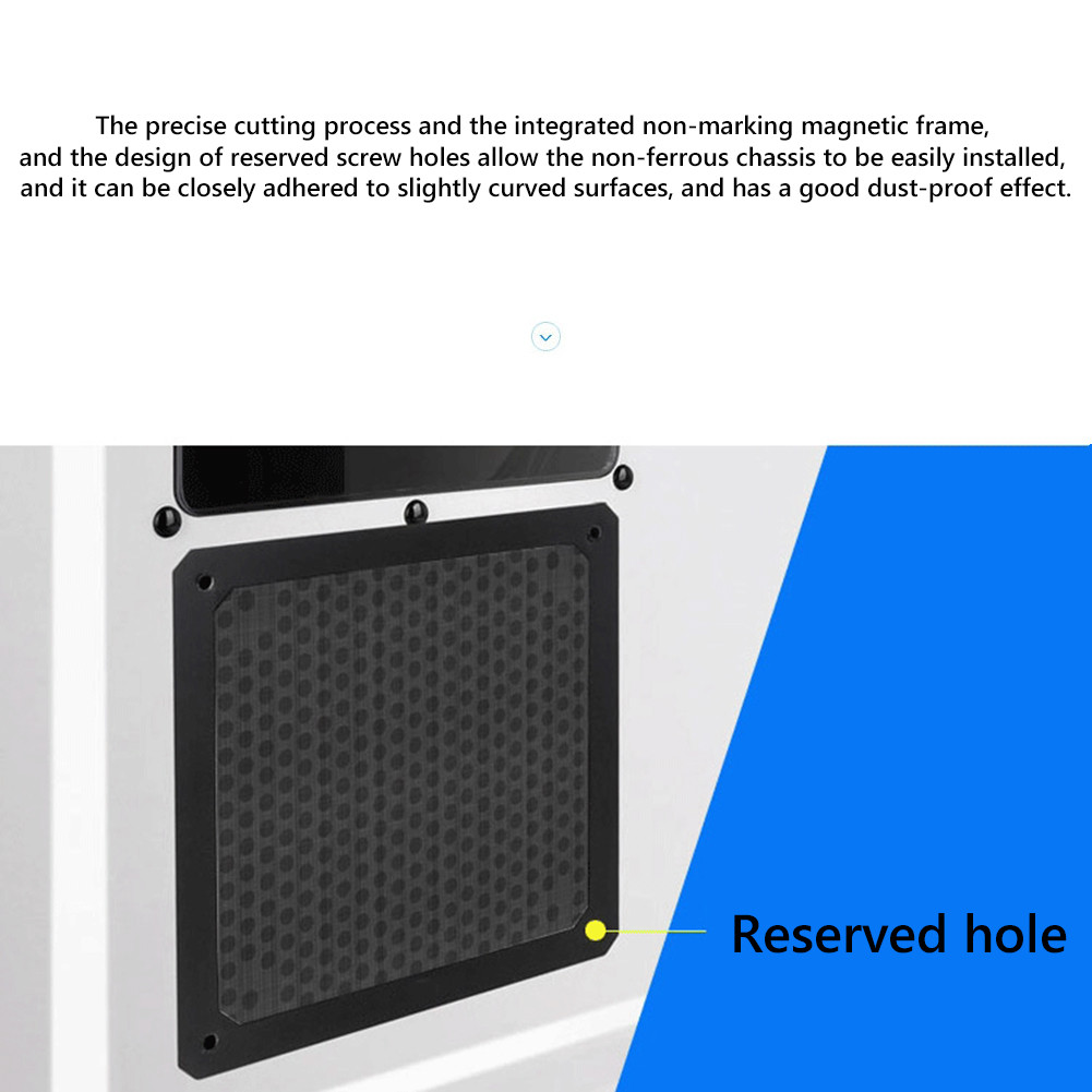 Iodool 【High Quality】 PC Chassis Cooling Dust Mesh Net Guard Fan Cover ...