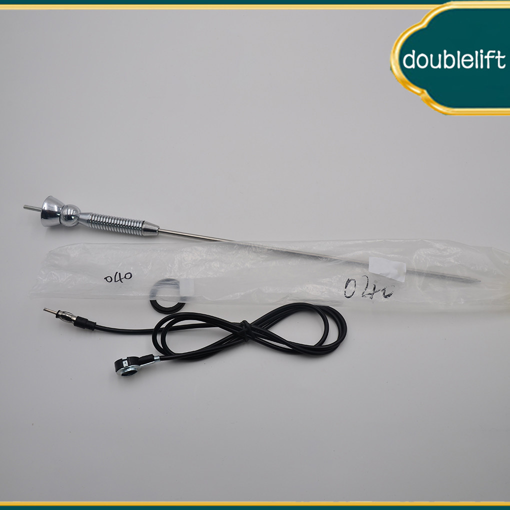 Universal Retractable Car Radio Antenna FM/AM Roof Whip Aerials ...