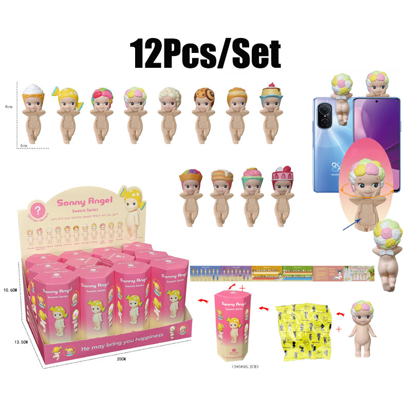 12Pcs/set Sonny Angel Hippers Sweets Series Fruit Candy Store Series ...