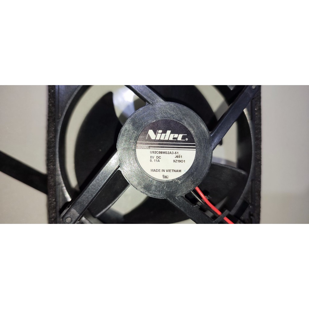 evaporator fan motor 8v for refrigerator inverter NIDEC U92C08MS2A3-51 ...