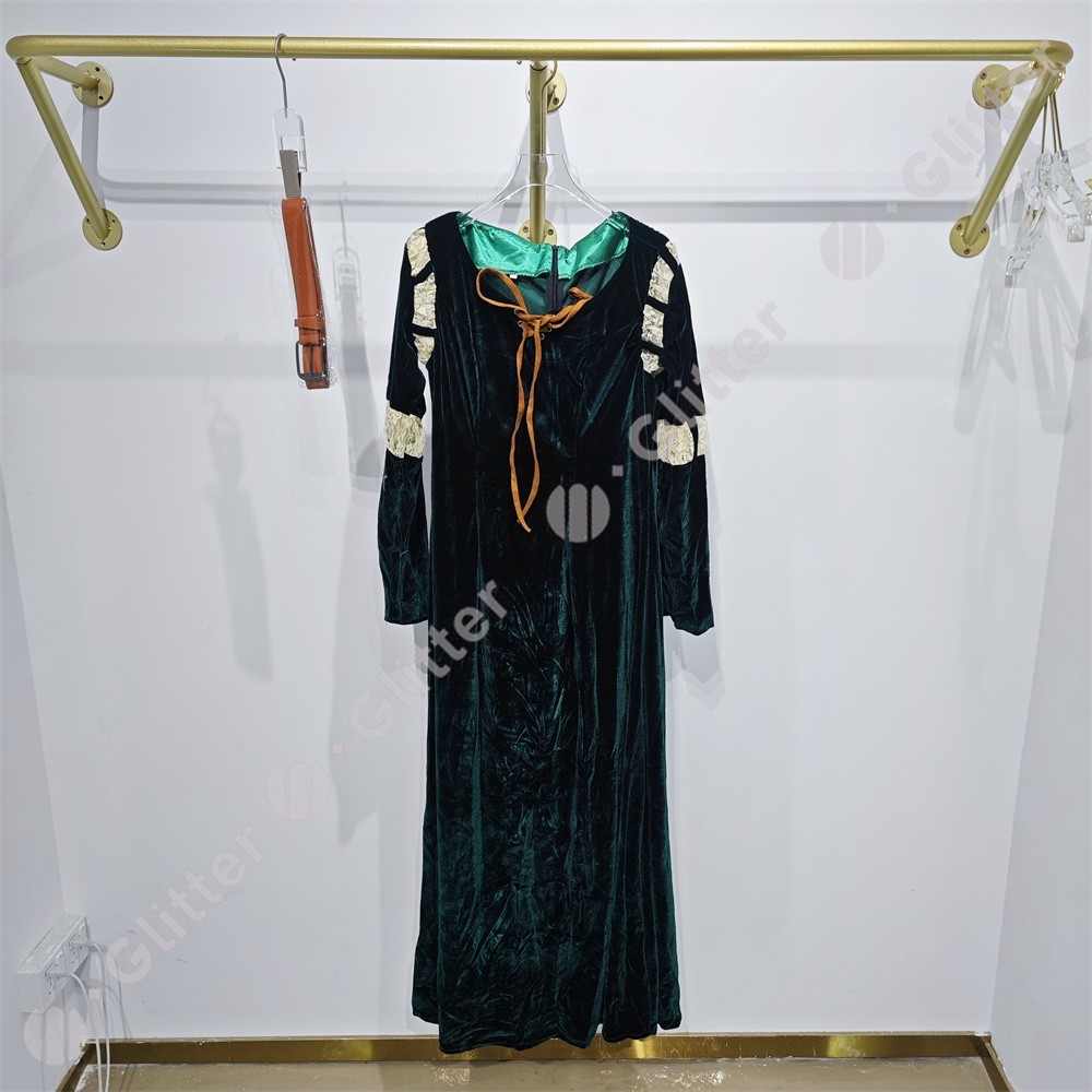 Disney Merida Princess Costume for Adult Women Fancy Brave Merida Dark ...