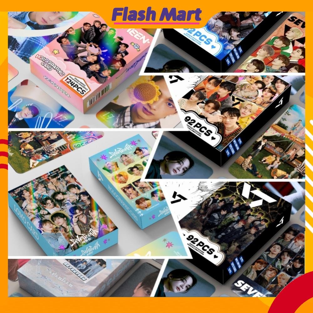 55/92Pcs/box Seventeen Photocards Album Seventeen LOVE MONEY FAME LOMO ...