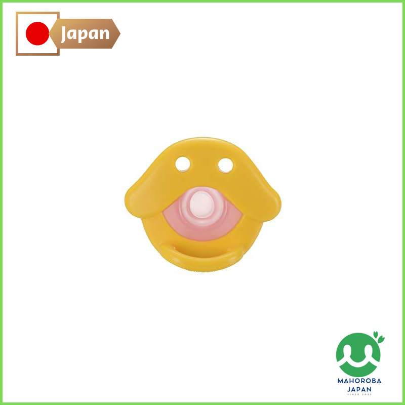 Richell Suck Lab All Silicone Pacifier Duck for Newborns (0 months and ...