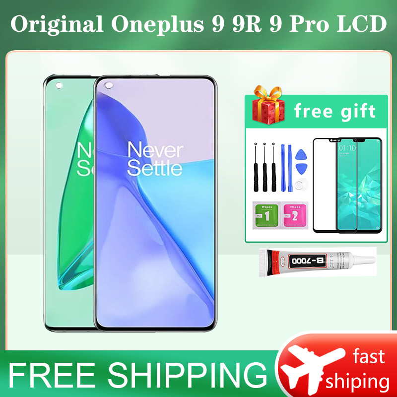 Original AMOLED Oneplus 9 9R 9 Pro LCD Display Touch Screen Replacement ...