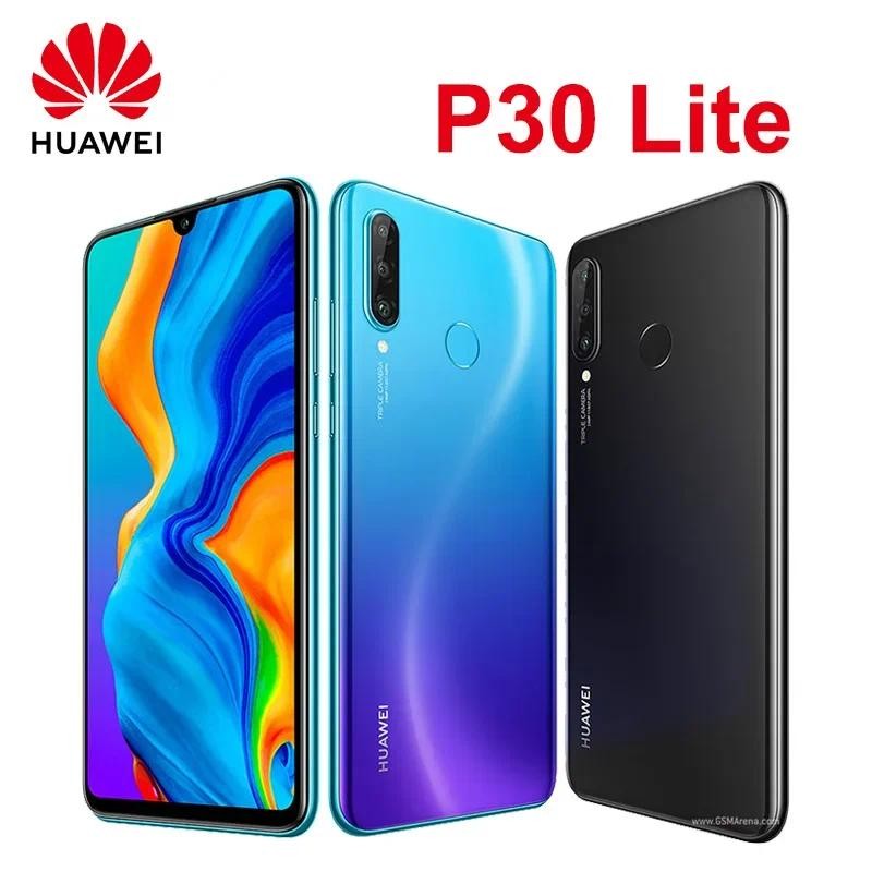 For HuaWei P30 Lite 4G SmartPhone Fingerprint 6.15" Screen 4GB RAM ...