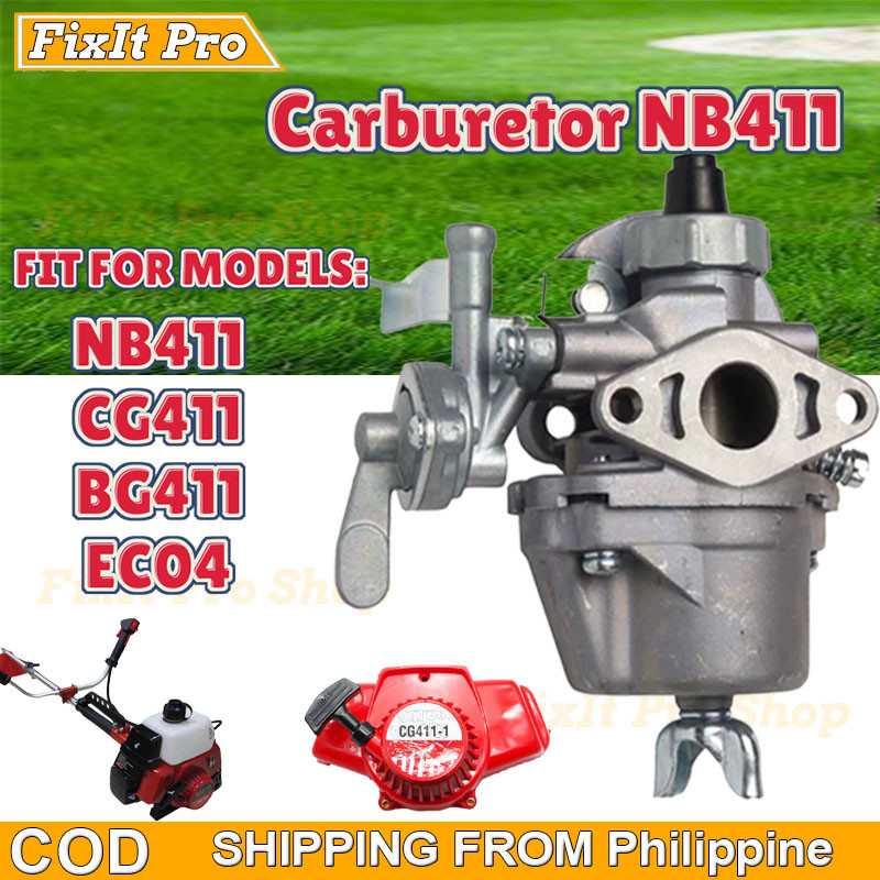 NB411 EC04 CG411 FJ411 Brush Cutter Carburetor Carburator 2 Stroke ...
