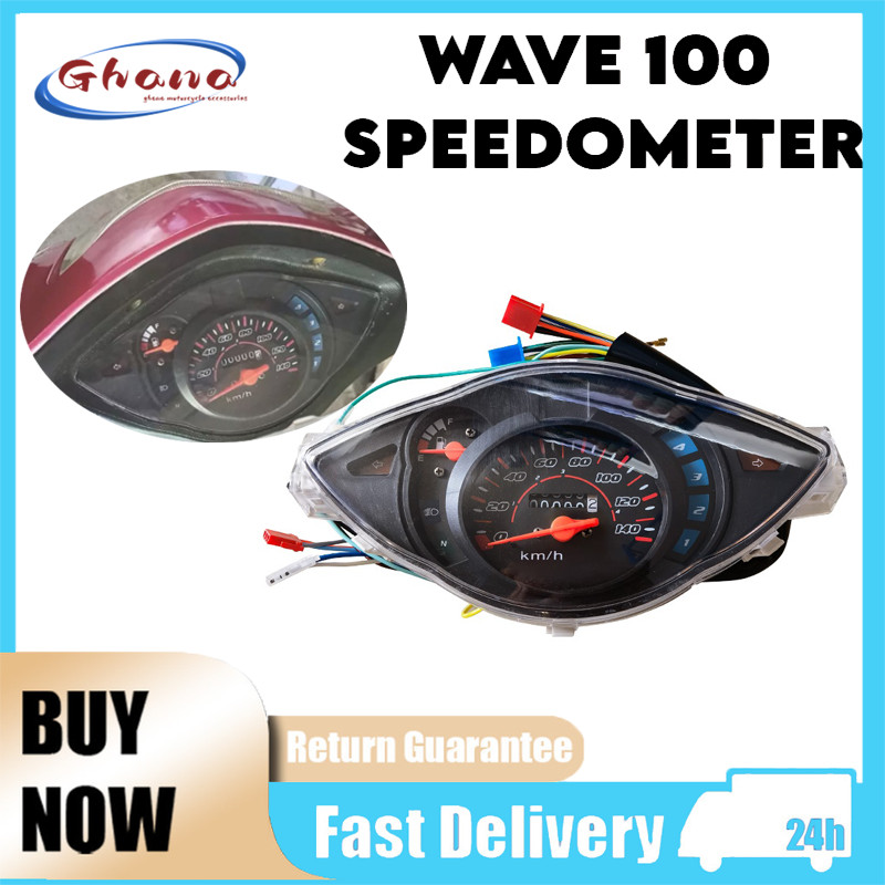 HONDA WAVE 100 SPEED METER GAUGE ASSY SPEEDOMETER ODOMETER & GAUGE ...