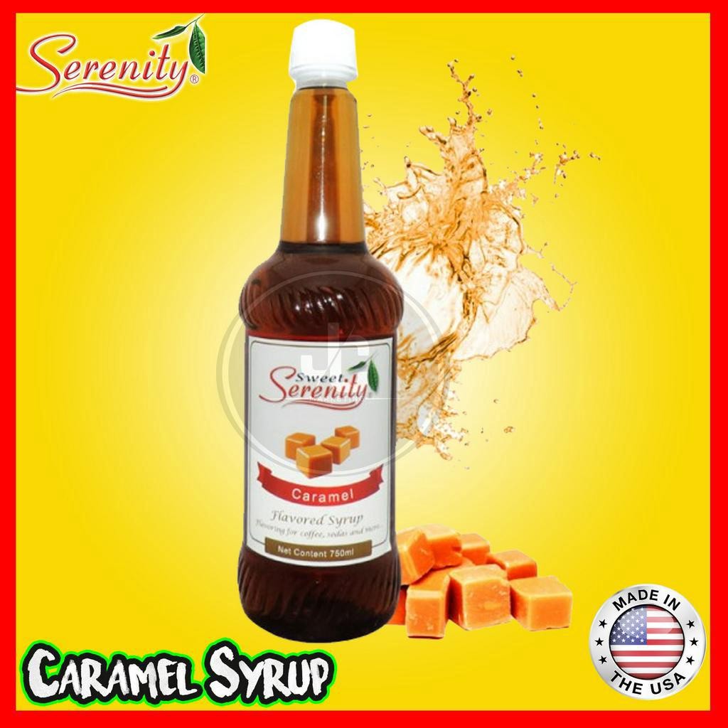 Sweet Serenity Caramel Flavored Syrup 750ml | Shopee Philippines
