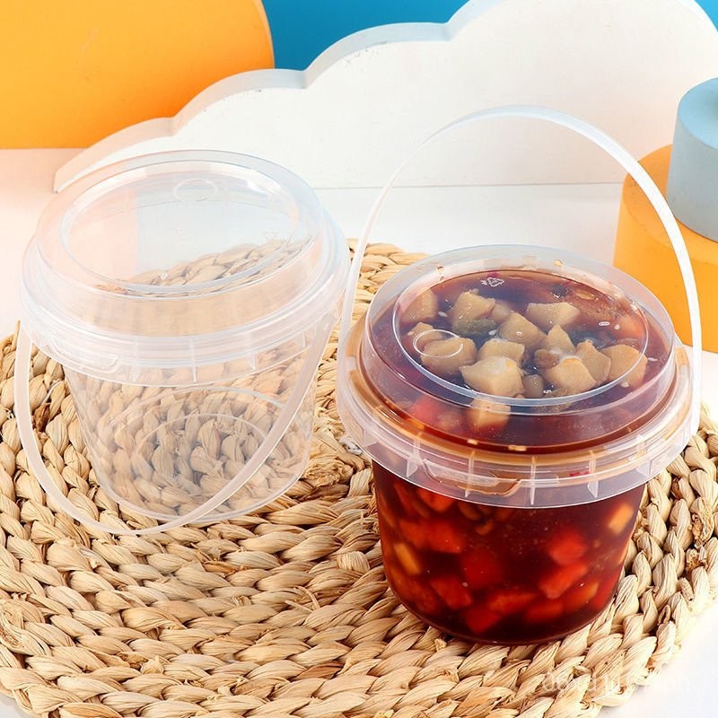 Commercial Handheld Bucket for Cups and Bowls500ml Internet Celebrity ...