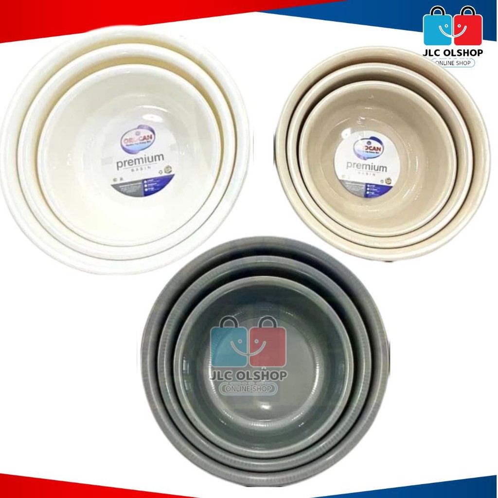 3 in 1 Sets of Orocan Multi-Purpose Laundry Utility Basins (3 Sizes ...