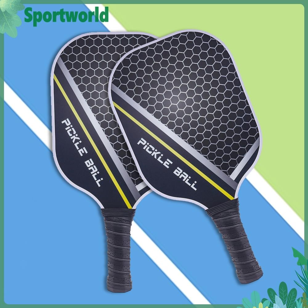 Pickleball Paddle & Ball Set Fiberglass Pickleball Paddles 2 Paddles 4 ...