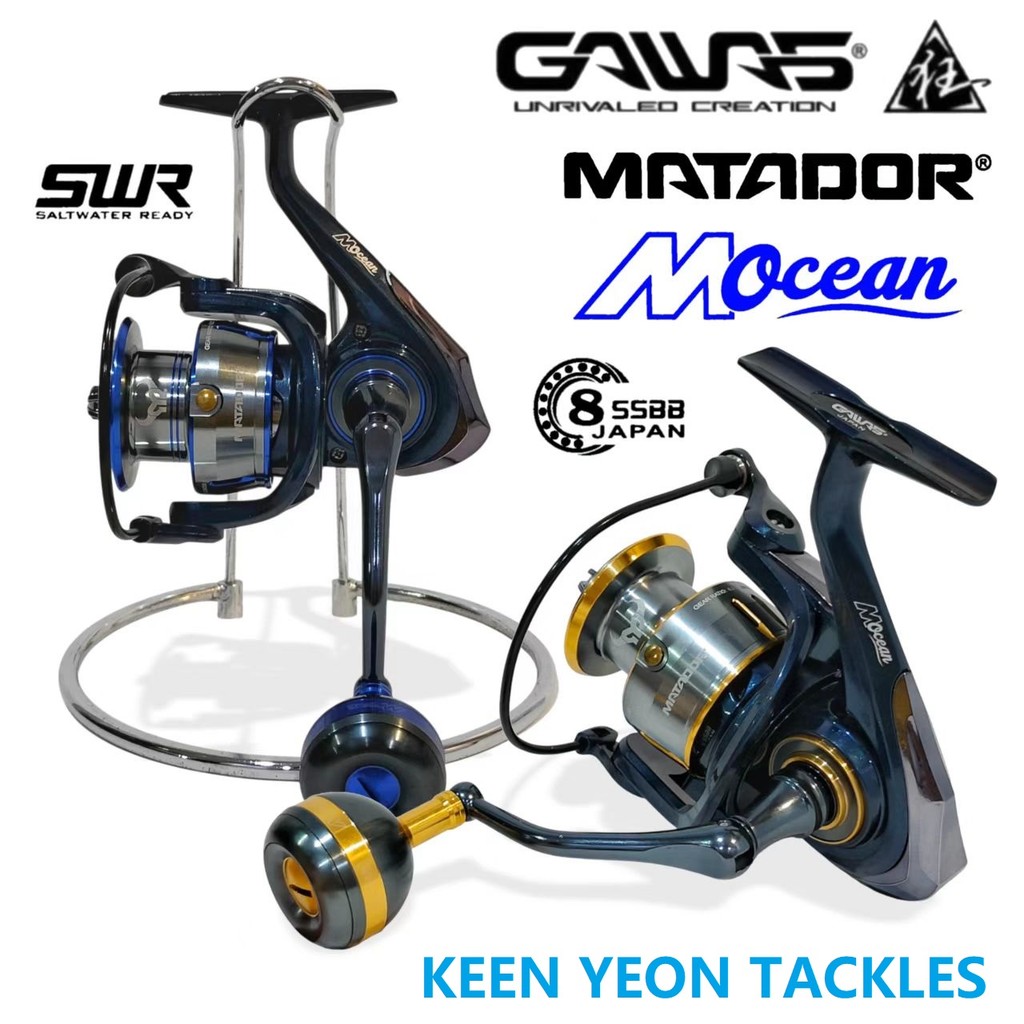 MESIN PANCING GAWAS MATADOR M-OCEAN SPINNING REEL ( Random color ...