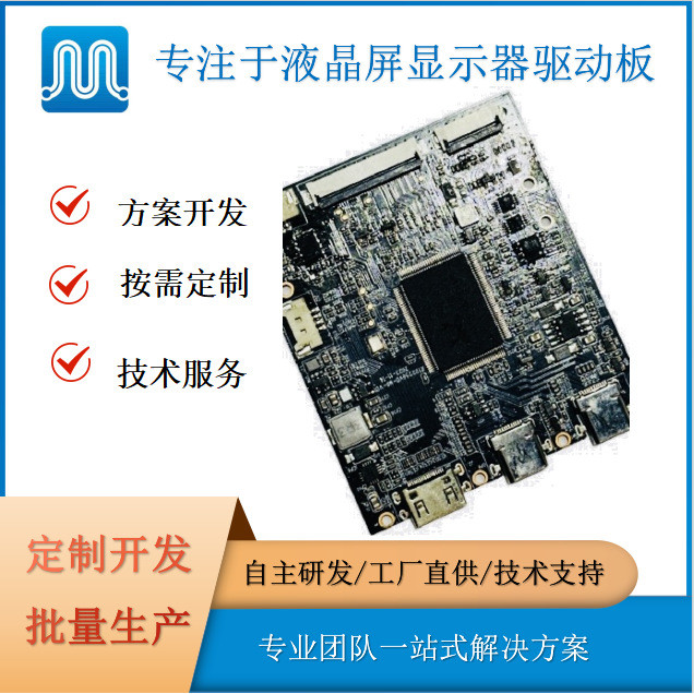 1080P High Definition Display Screen Driver Board HDMI Turn EDP Display ...