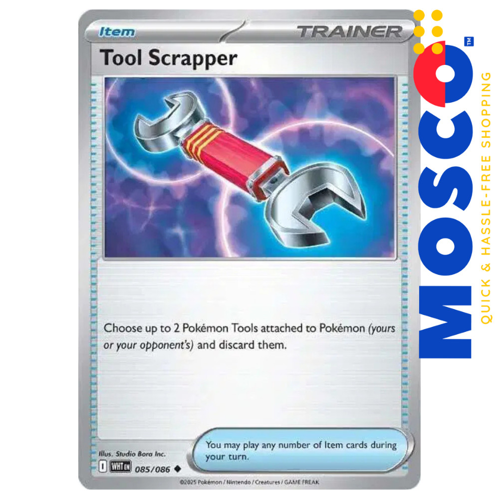 Tool Scrapper - 085/086 White Flare | Pokemon TCG | Shopee Philippines