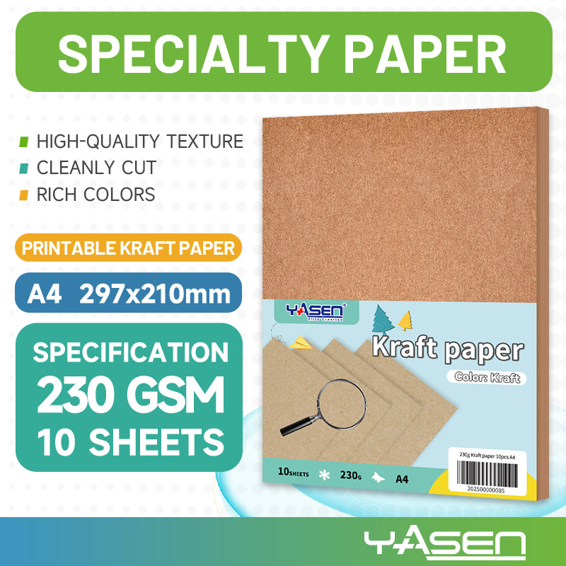 Yasen Speacialty Boards Brown Easy To Cut A4 Size Craft Paper ...