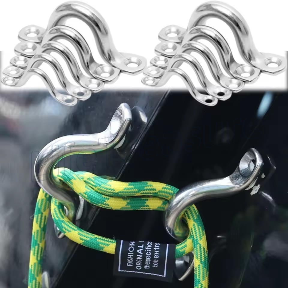 U Shaped Tie Down Anchor - for Jeep, Soft Top Truck, Cargo Kayak Mount ...