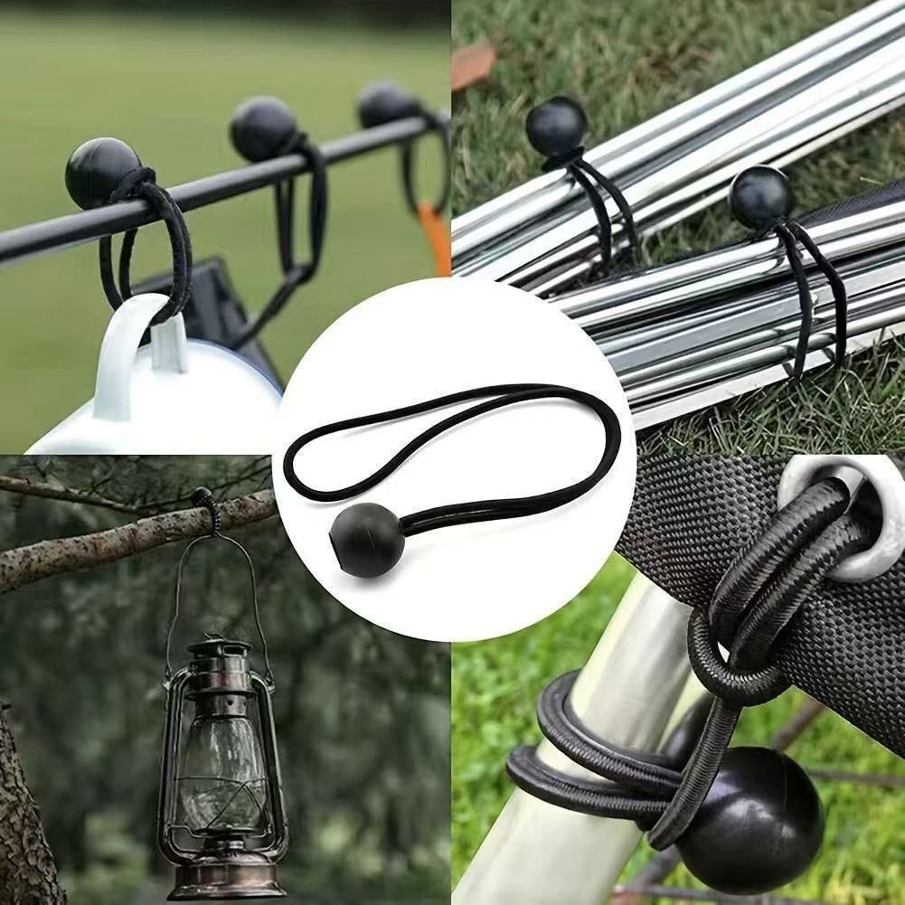 Multifunctional Tent Fixed Rope Ball Bundled Elastic Rope Plastic Ball ...