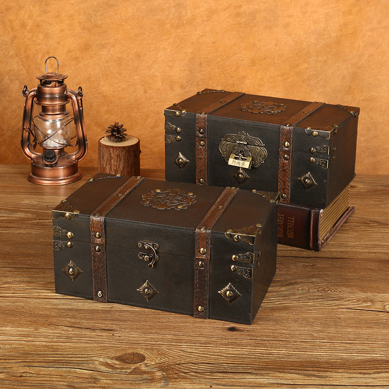 Wooden New Style Souvenirs Sundries Storage Box Desktop Integrated ...