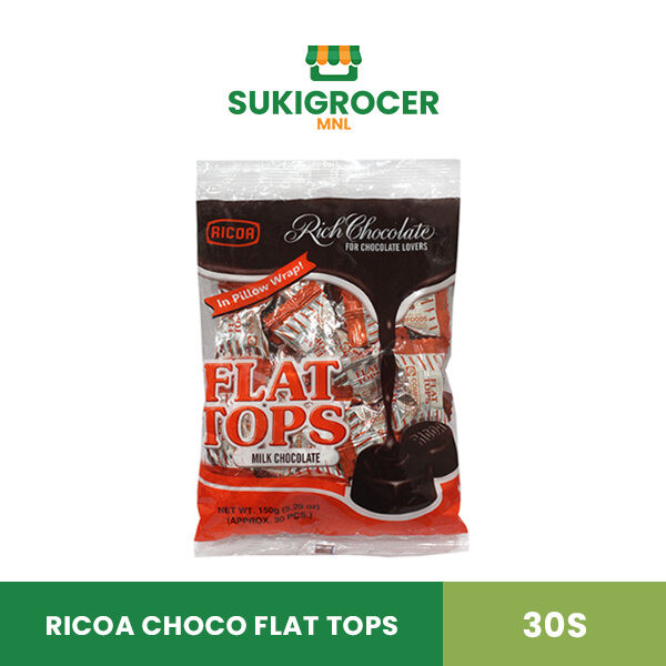 Ricoa Choco Flat Tops 30's | Shopee Philippines