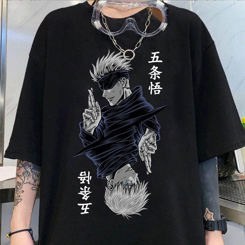 Jujutsu Kaisen Satoru Gojo Putih White For Fashion Men Clothing Viral ...