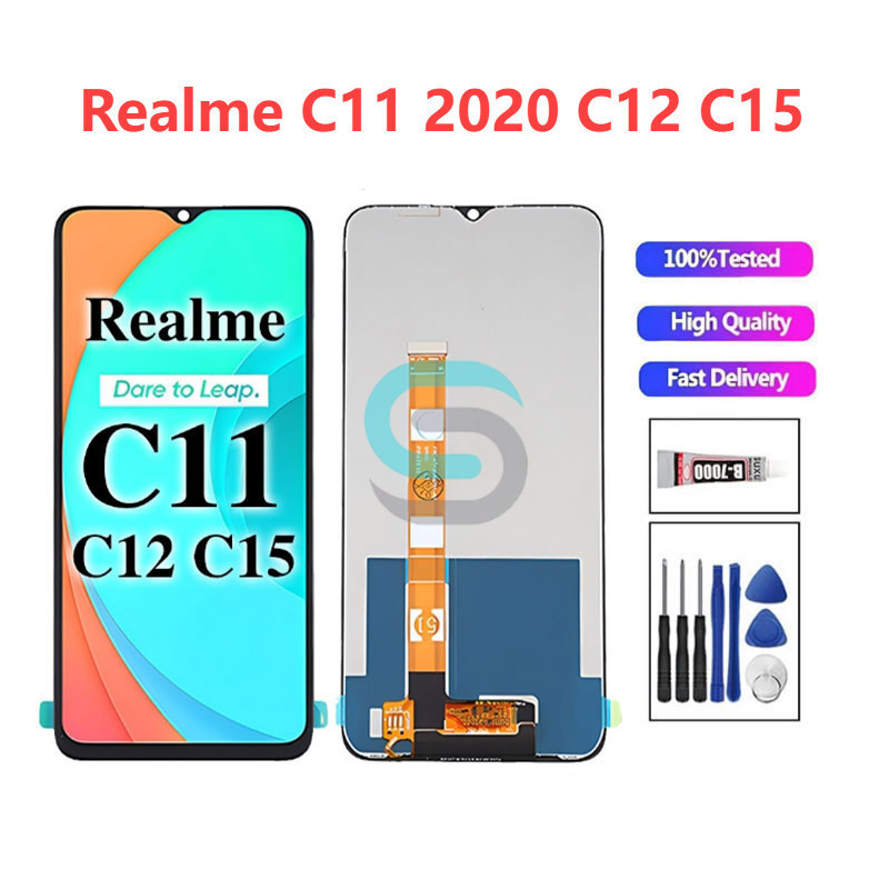 OPPO Realme C11 2020 C12 C15 LCD Display Screen assembly replacement | Shopee Philippines
