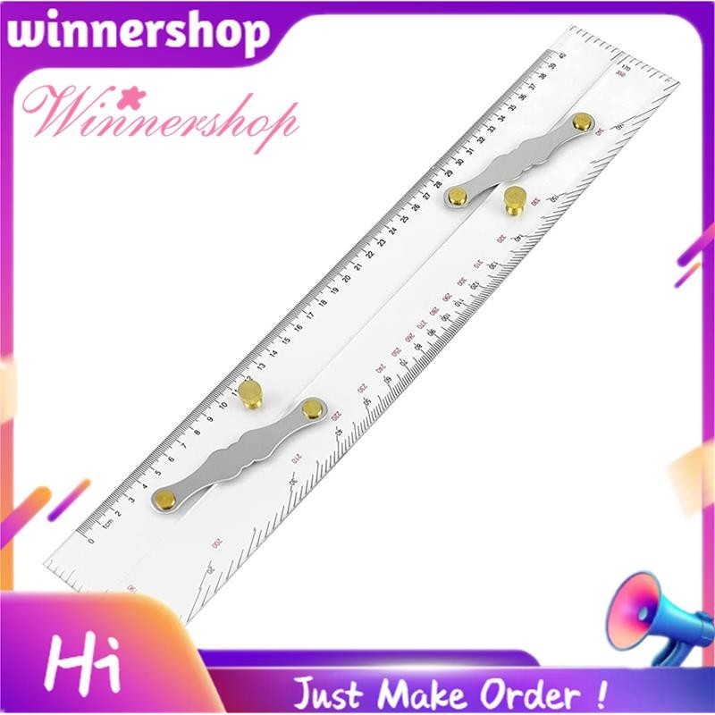 Marine Parallel Ruler Clear Scales, Mapping Points to Pull Parallel ...