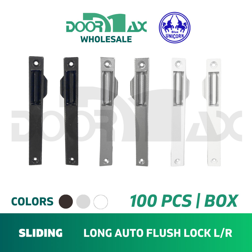 DOORMAX WHOLESALE BLUE UNICORN Long Automatic Flush Lock 100 PCS ...