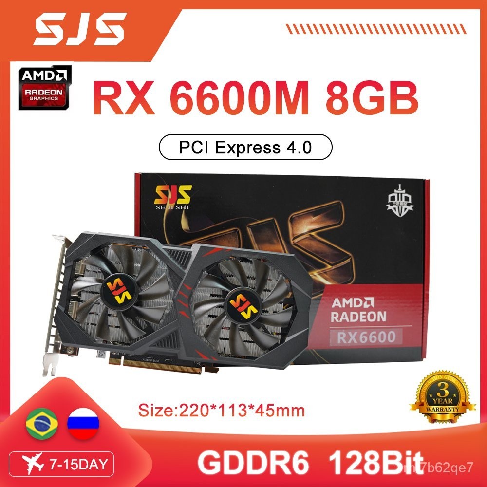 RQSJS RX 6600 RX 6600M RTX 3060M RTX 3070 RX 5500 XT GTX 1660S RTX ...