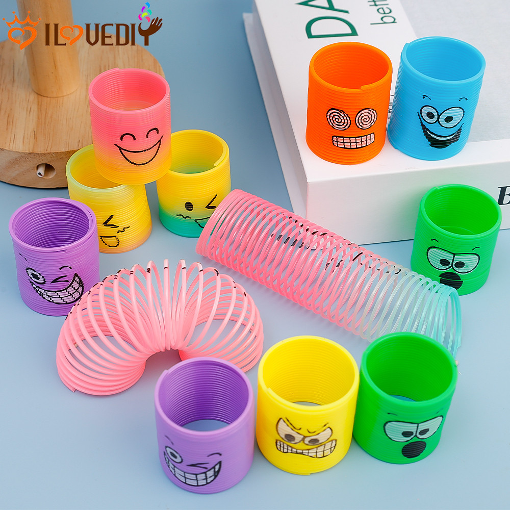 12/1Pcs Mini Rainbow Magic Springs Toys - Children Birthday Party ...