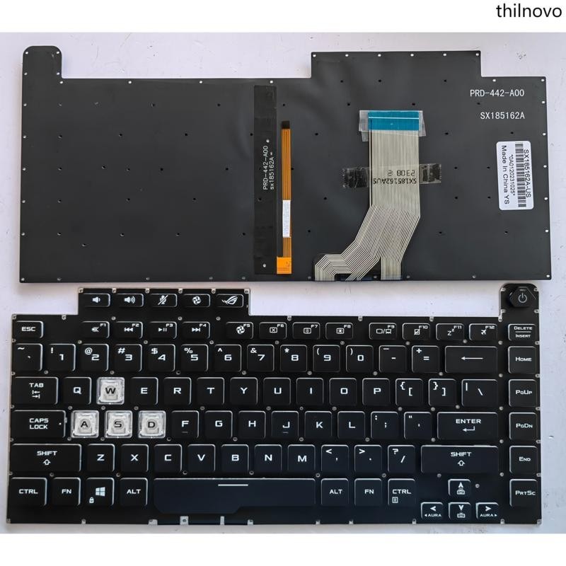Works with Asus ROG Strix G531 G531G G531GT G15 G512 keyboard | Shopee ...