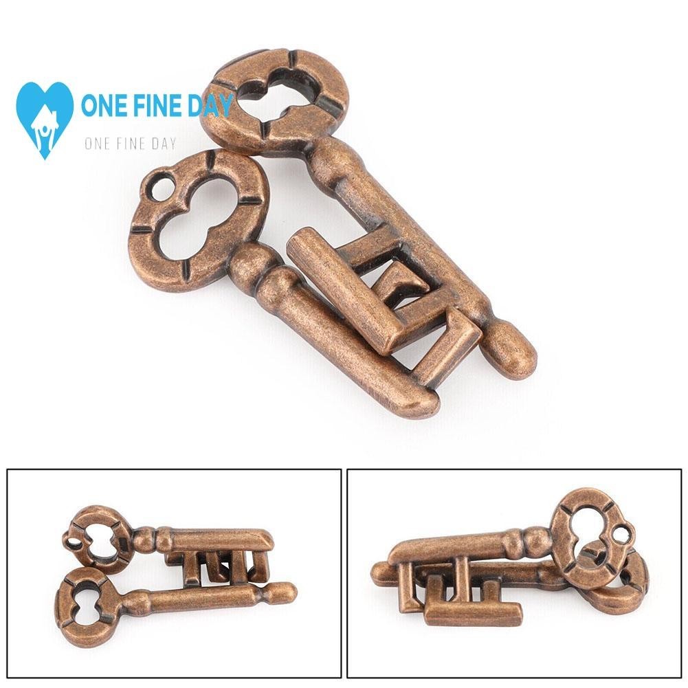 Intelligent Lock Toy Brain Tester Development Alloy Game Puzzle ...