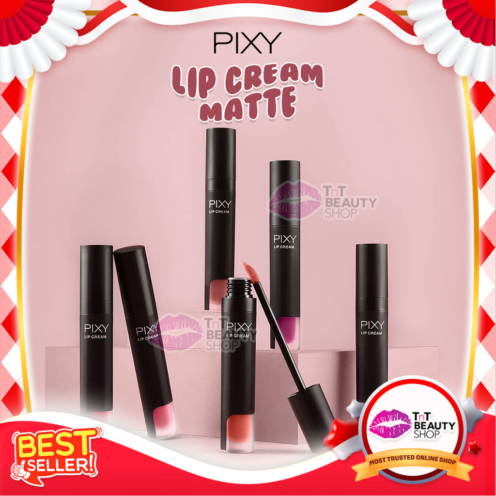 Pixy Lip Cream Matte | Liquid Lipstick | Tnt Beauty Shop | Shopee ...