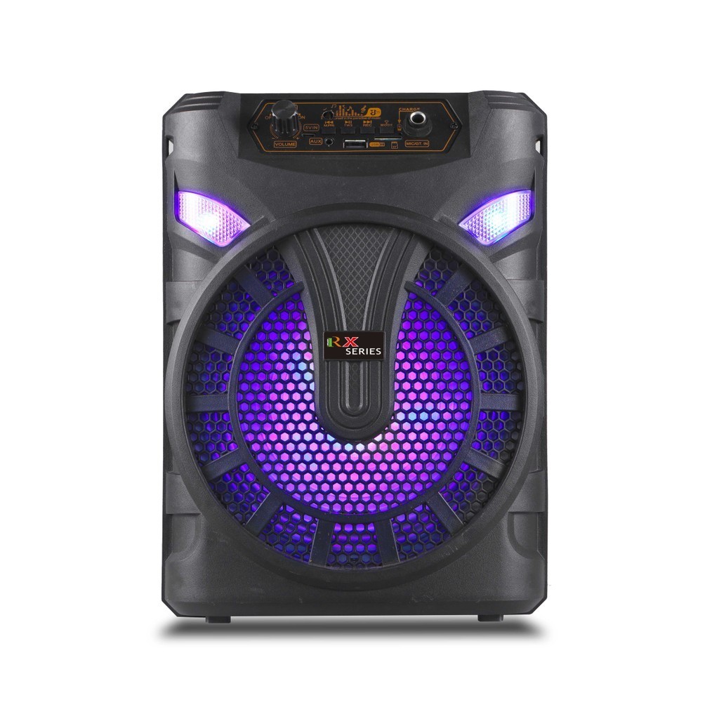 RX-T8J01 Wireless Bluetooth Speaker LED Light Audio portable party ...