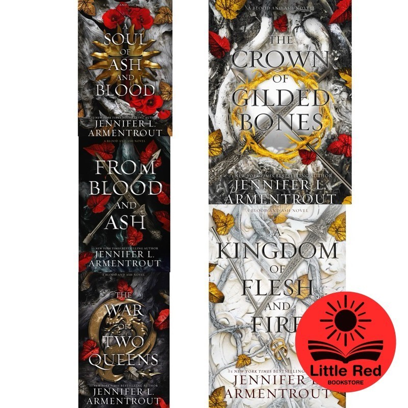 Blood and Ash Complete Series Collection Set, Books 1-5 by Jennifer L ...
