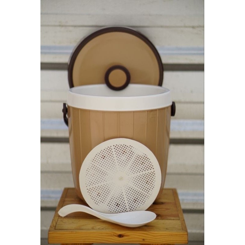 TERMOS Rice BUCKET USA 6 LT MULTIPLAST CHOCOLATE/RICE BUCKET USA 8 LT ...