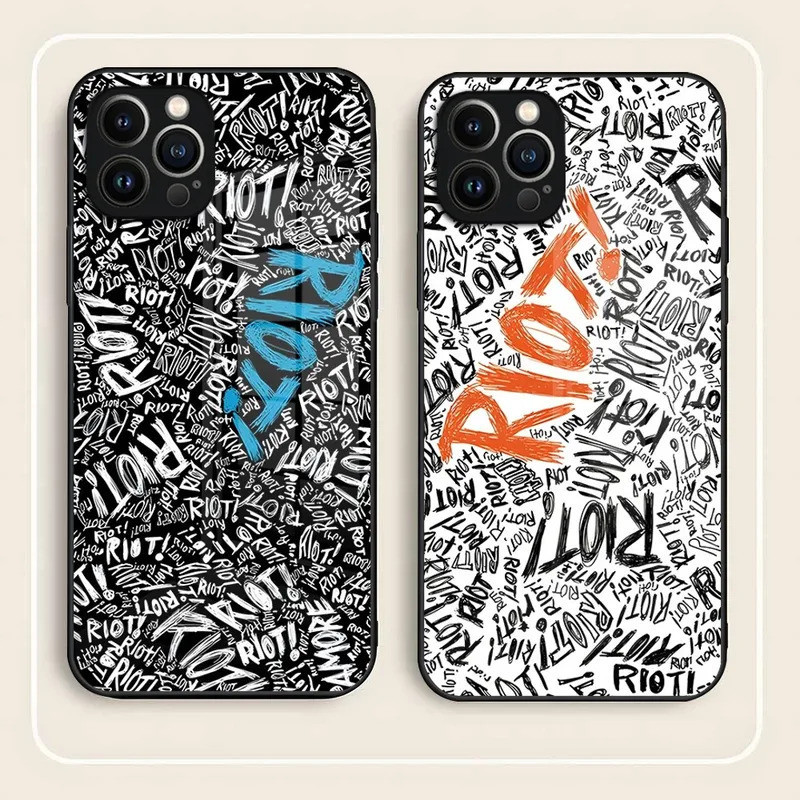 BK-1 COOL Paramore Phone Case Tempered Glass For iPhone 15 Pro Max ...