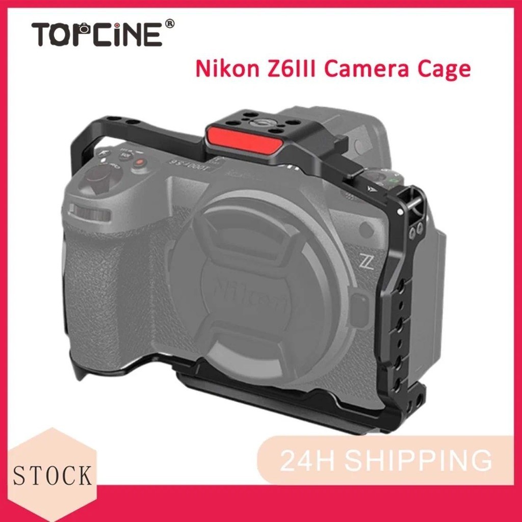 Z63 Cage for Nikon Z6Ⅲ Camera, Multiple 1/4 3/8 Holes Cold Shoe Mounts ...